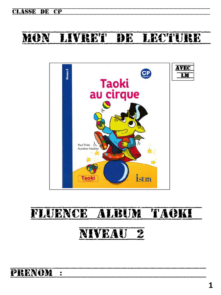 Aventures de Taoki au cirque | PDF | Chevaux