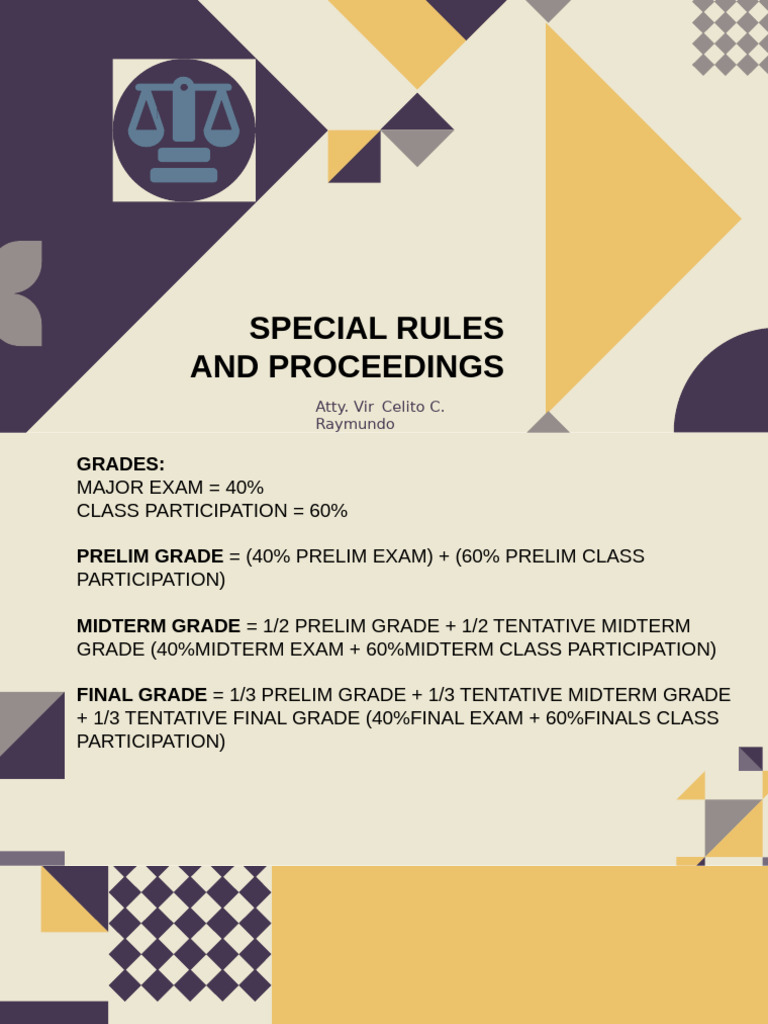 Special Rules on Court Proceedings | PDF | Lawsuit | Habeas Corpus