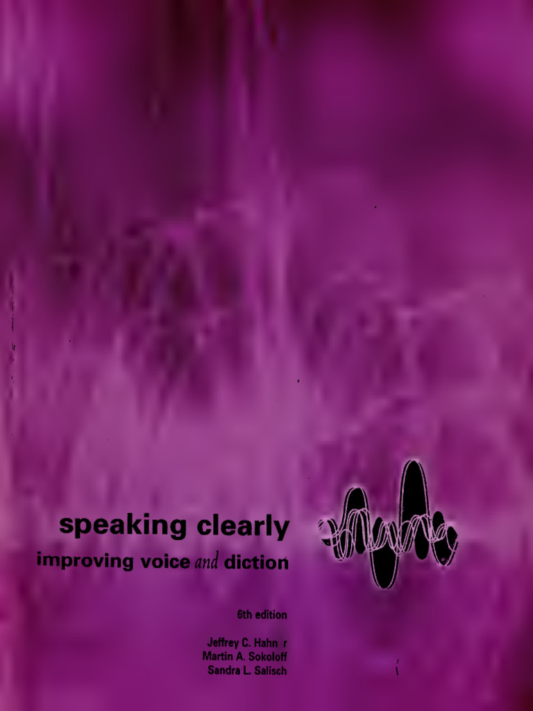 Speaking Clearly.o2 | PDF