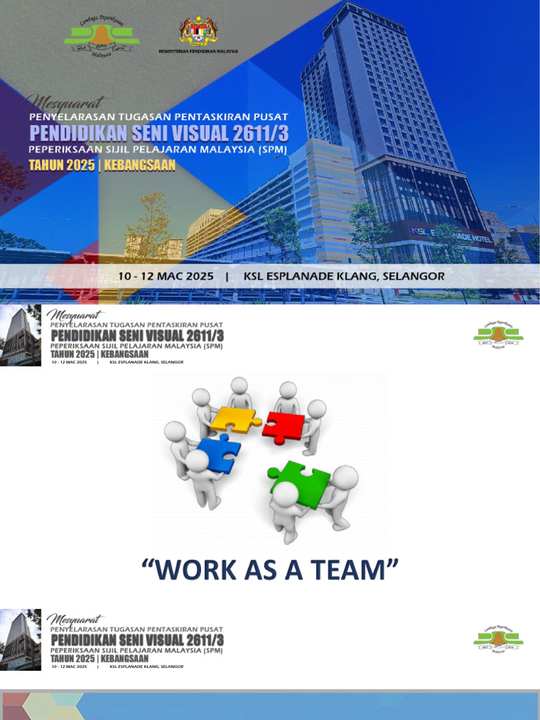 Bahan Mesyuarat Penyelarasan Tugasan KRSV Peringkat Kebangsaan SPM | PDF