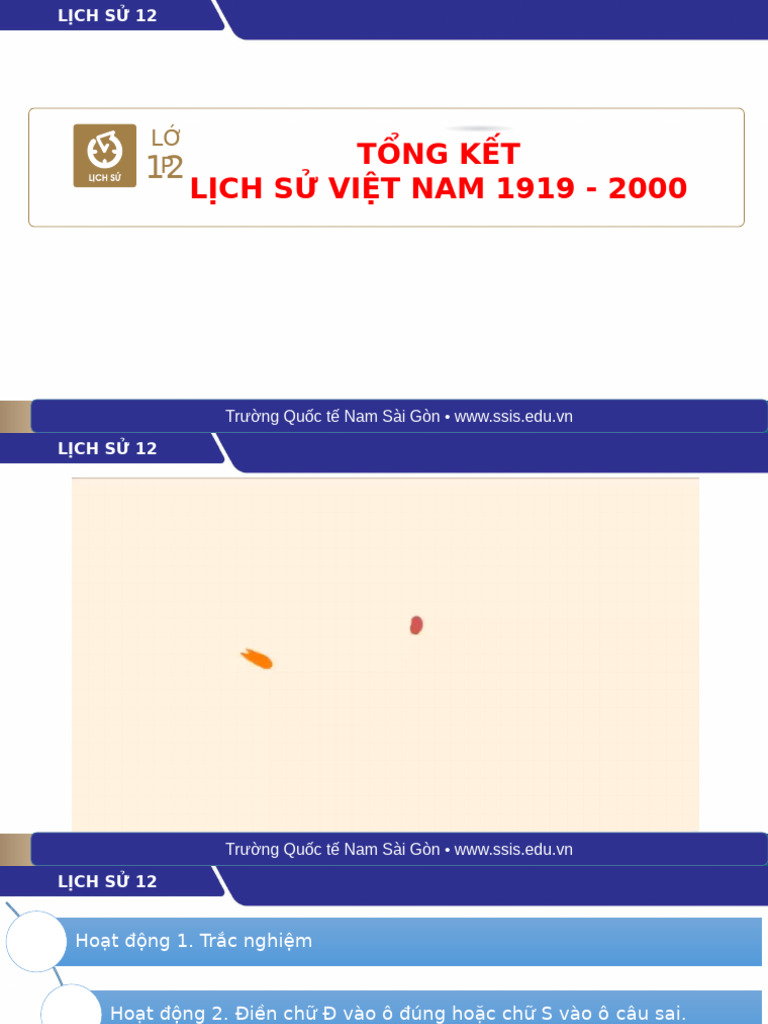 Lich Su 12 - Tổng Kết Việt Nam 1919-2000 | PDF