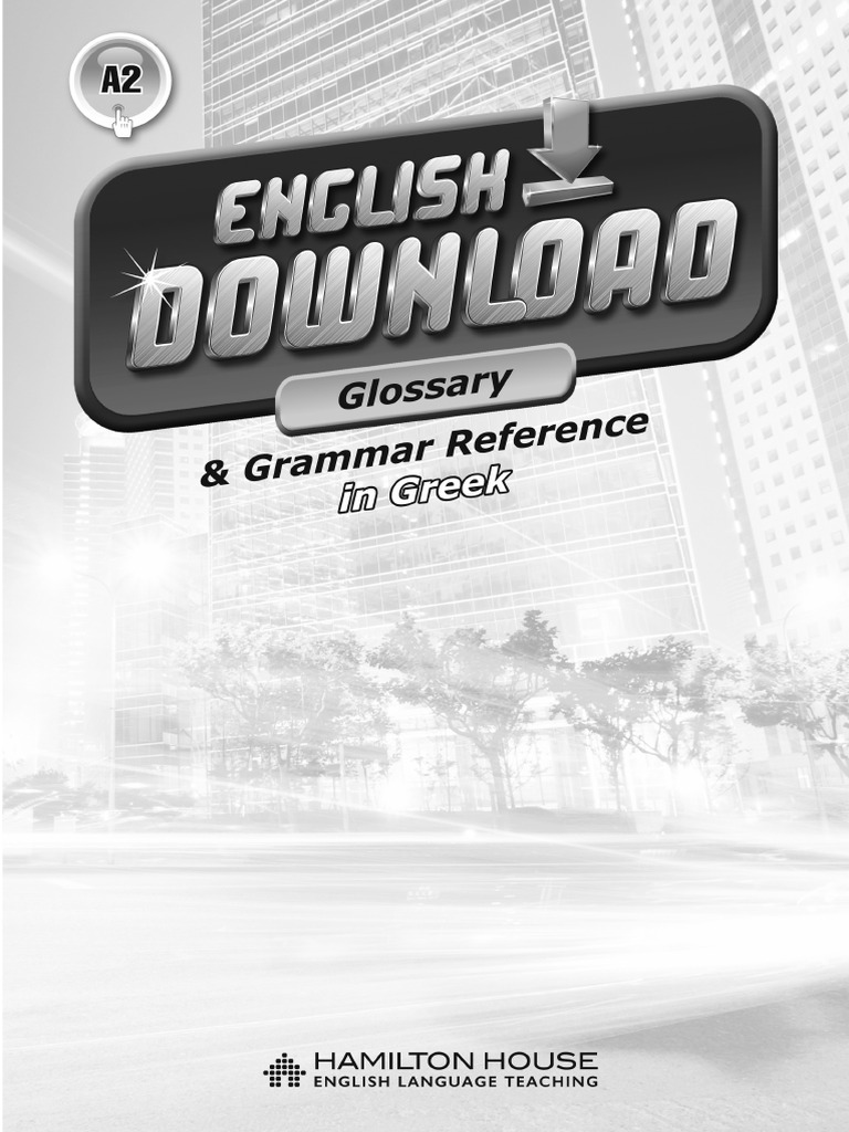 English Download A2 Glossary and Grammar Reference in Greek | PDF