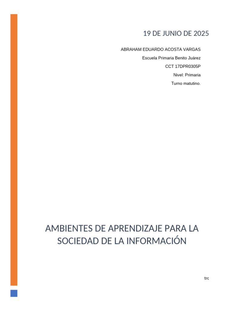 Anexo 1 - AMBIENTES DE APRENDIZAJE, CONCEPTOS Y DELIMITACIONES. Abraham ...