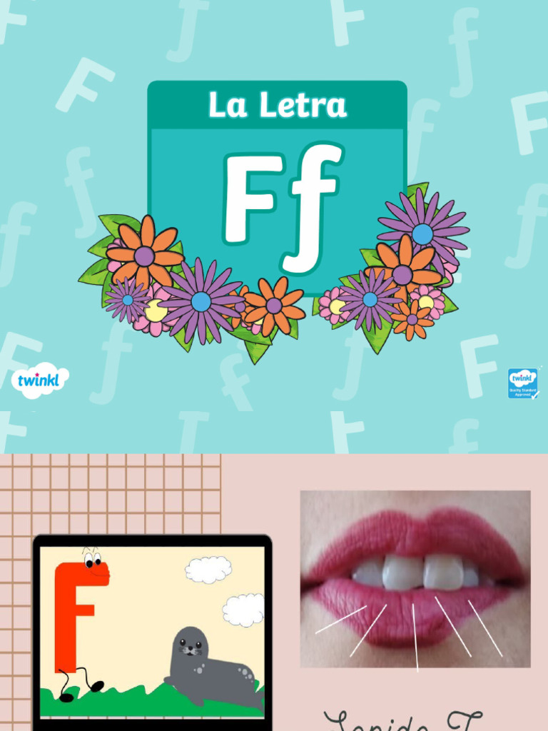 Actividades educativas con la letra F | PDF
