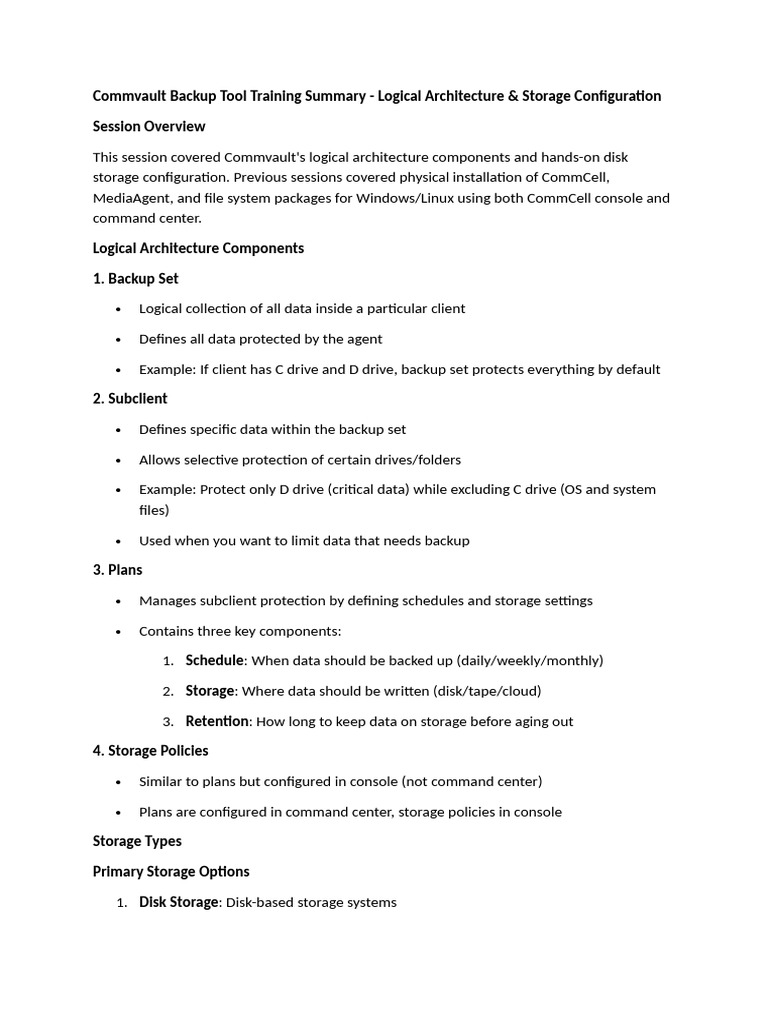 10.create Plan in Commandcenter | PDF | Backup | Computer Data Storage