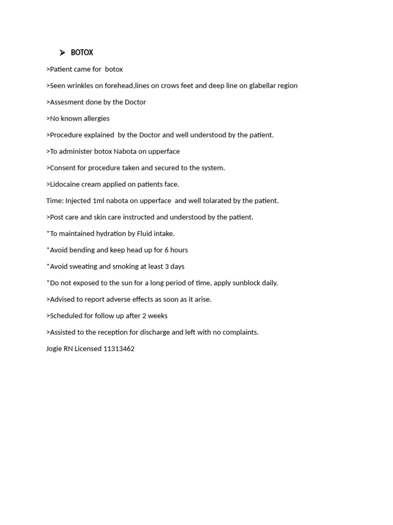 Jogie Assist | PDF | Botulinum Toxin | Wrinkle