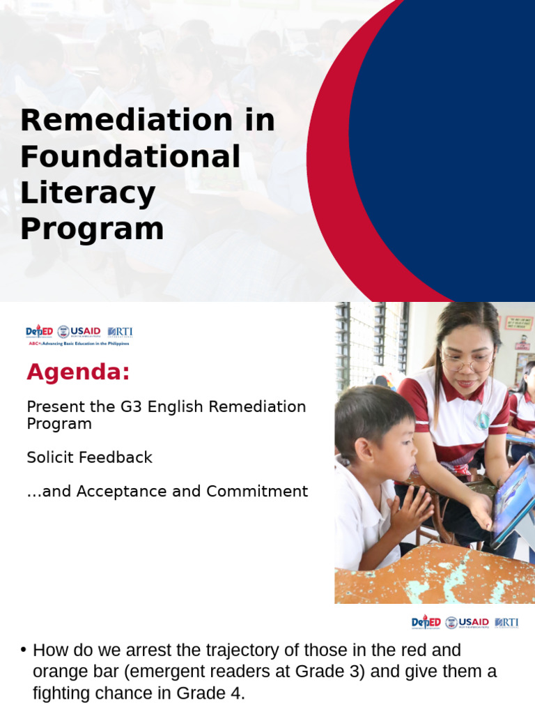 Grade 3 Literacy Remediation Program | PDF | Reading Comprehension ...