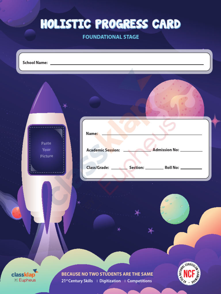 Holistic Progress Card Template | PDF | Word | Perception