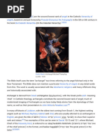 Names of Seraphim Angels in the Bible | PDF | Angel | Religious Cosmologies