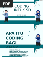 Latihan Coding Untuk Anak SD Kelas 1part 1 | PDF