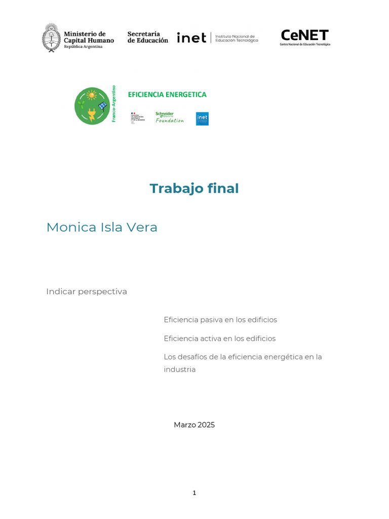 Eficiencia Energética en Edificios: Guía Didáctica | PDF | Uso ...