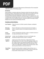 Snook-Ciriello Ergonomic Guidelines | PDF