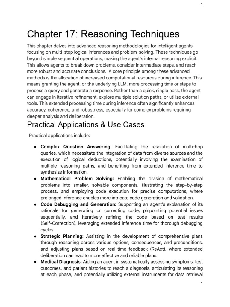 Chapter 17_ Reasoning Techniques | PDF | Quantum Computing | Artificial Intelligence