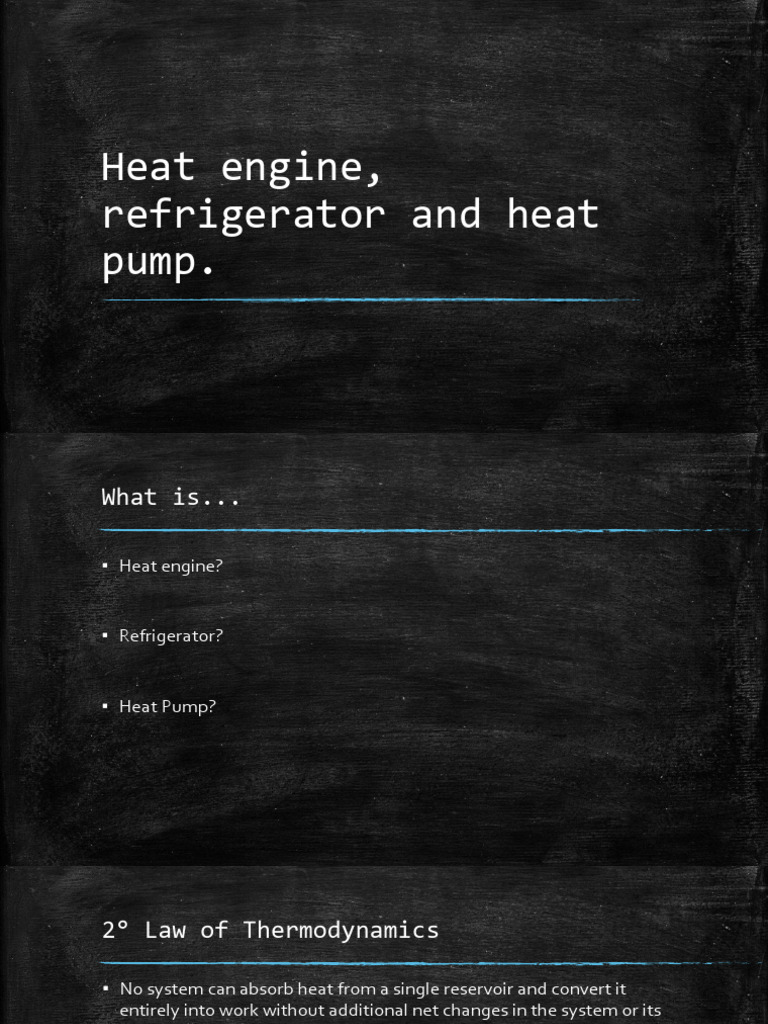 Heat Eng Refrig | PDF | Heat | Second Law Of Thermodynamics