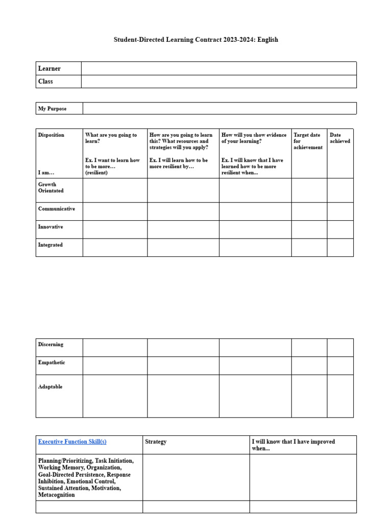 Alphan Çakmut - JC - Student-Directed Learning Contract 2024-2025 ...