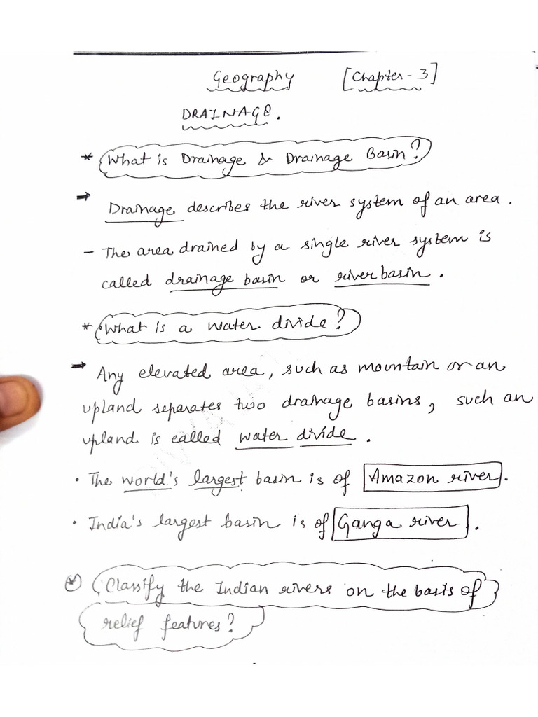 Drainage Class9th | PDF