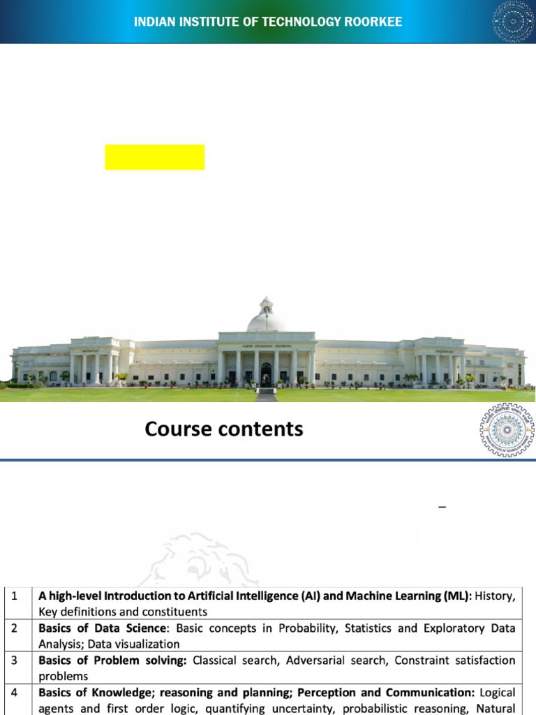 Lec 1 To Lec 5 - AI ML Into and History | PDF | Support Vector Machine | Artificial Intelligence