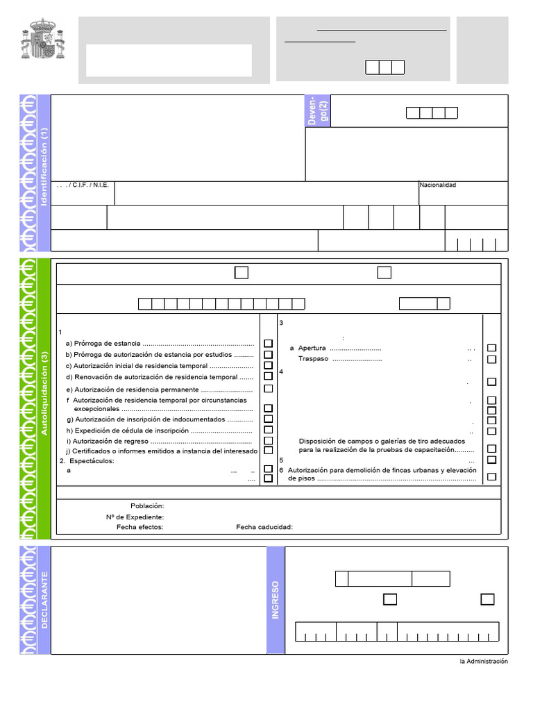 Modelo 790 Código 052: Instrucciones | PDF