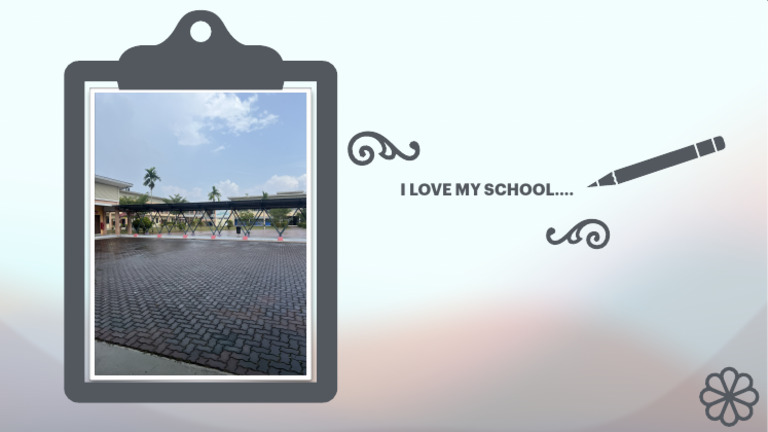 I Love My School | PDF