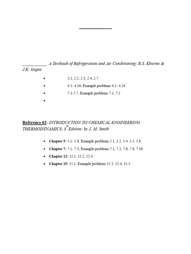 ChE 3103 Outline | PDF
