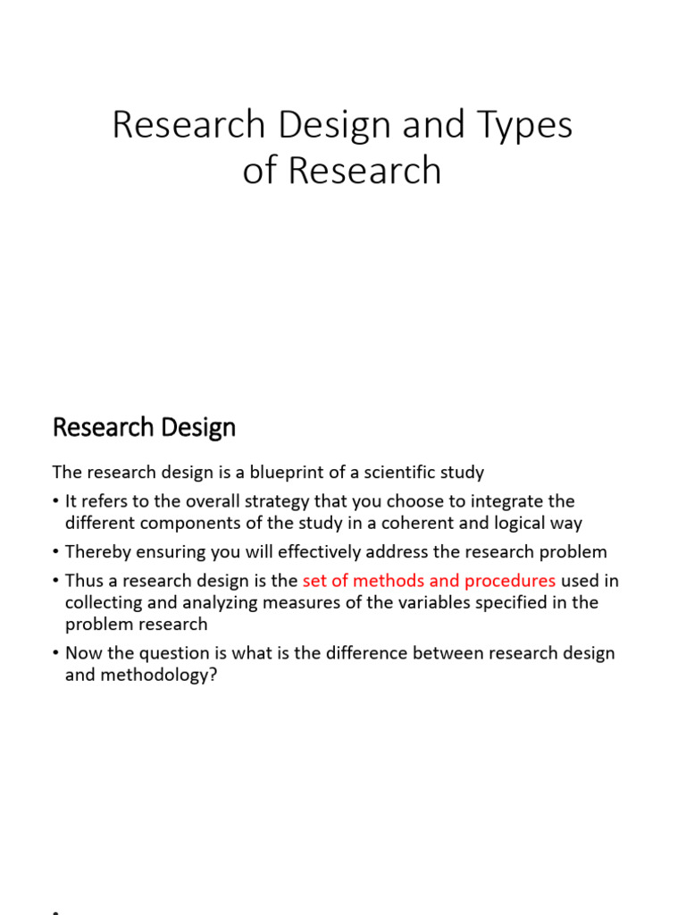 Understanding Research Design Types | PDF | Cohort Study | Data