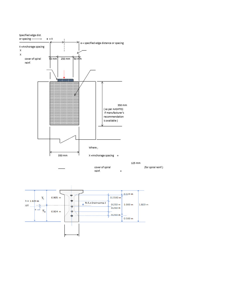 Post-Tensioned Anchorage Zone Design | PDF | Prestressed Concrete ...