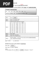 Using Stat Mode on CASIO Calculators | PDF | Mode (Statistics ...