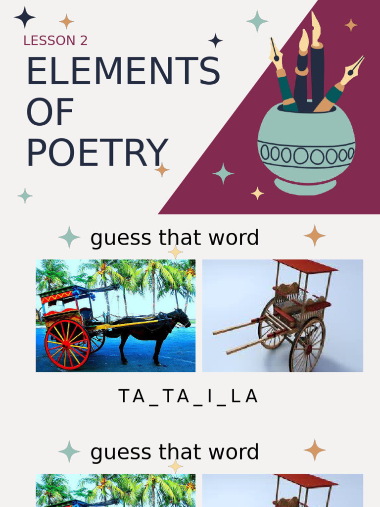 Elements of Poetry: Structure & Devices | PDF | Poetry | Rhyme