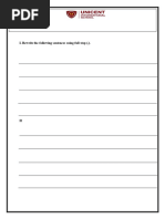 Capital Letters Full Stops Question Marks Worksheet Class2 | PDF