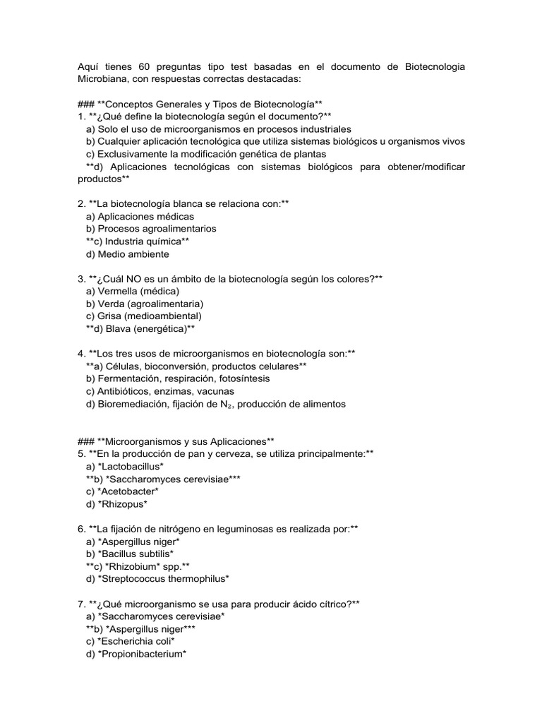 Microsoft Word - Documento1 | PDF | Las bacterias | Biotecnología