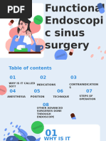 Step-by-Step FESS Surgical Guide | PDF | Human Nose | Human Head And Neck