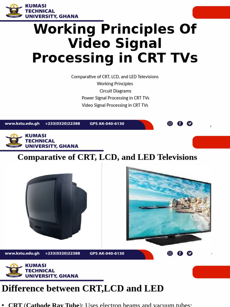 Electronic Servicing 1 | PDF | Television | Light Emitting Diode