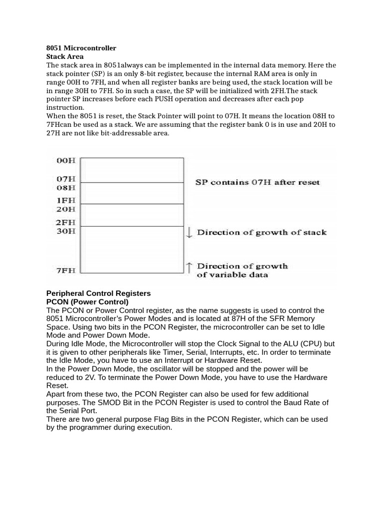 8051 Microcontroller Note 2 | PDF | Microcontroller | Digital Electronics