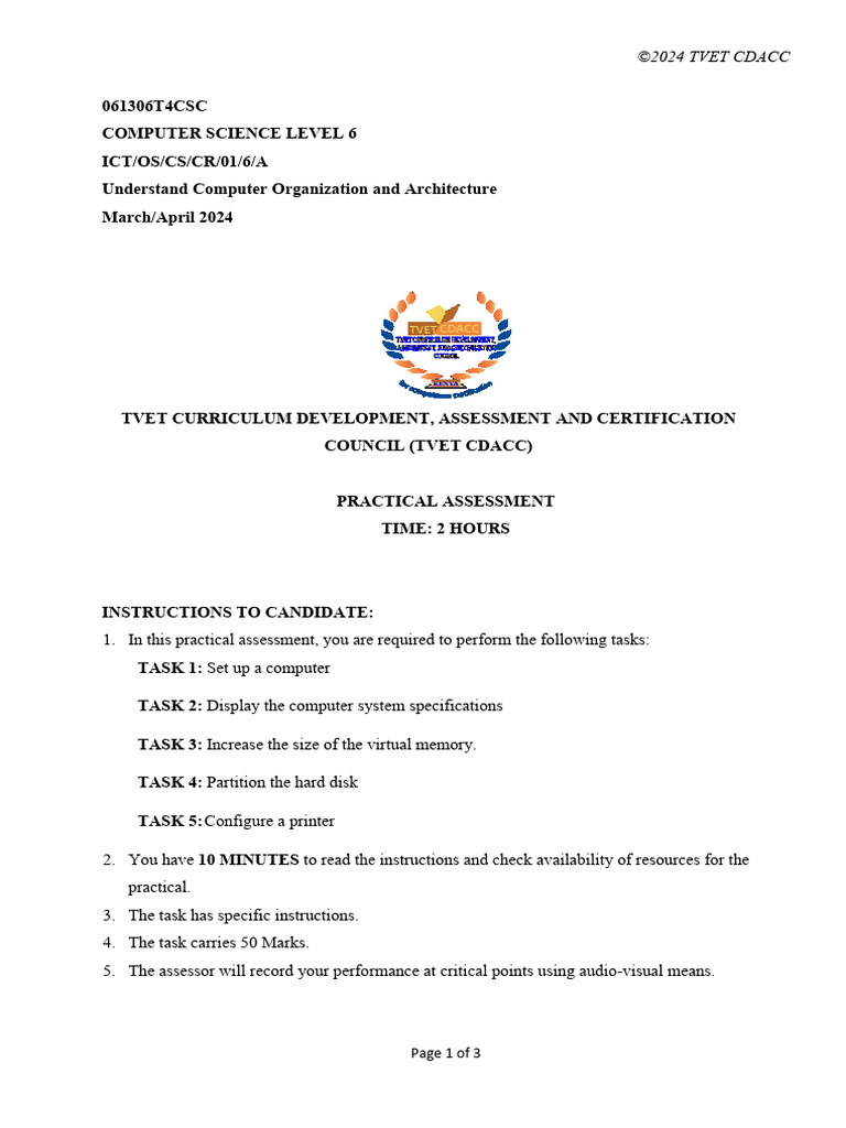 Pratical - Understand Computer Organization and Architecture | PDF ...