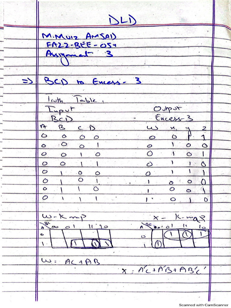DLD Assignment 3 | PDF