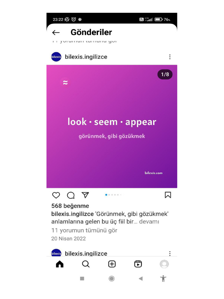 Look Seem and Appear | PDF