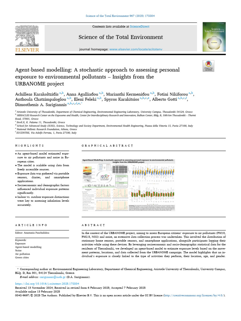Agent Based Modelling A Stochastic Approach To Assessing 2025 Science ...
