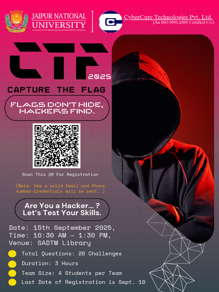 Capture The Flag Challenge 2025 | PDF