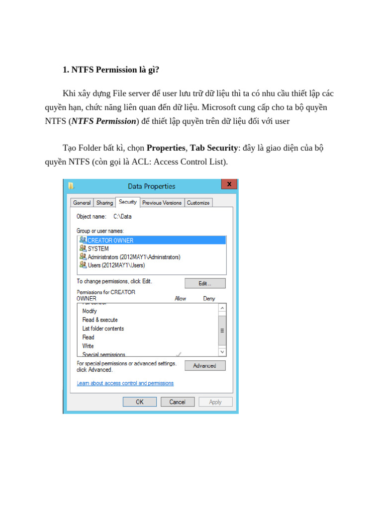 NTFS | PDF