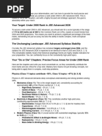 JEE Advanced Marks vs Rank Analysis 2016-2025 | PDF
