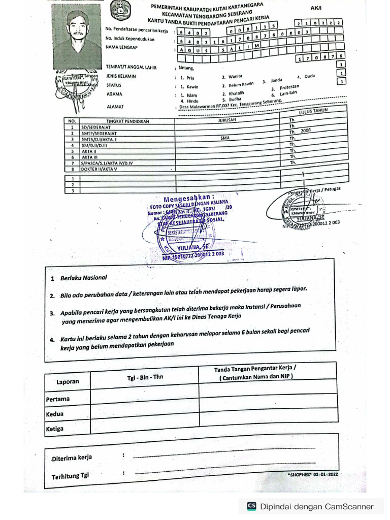 Kartu Kuning | PDF