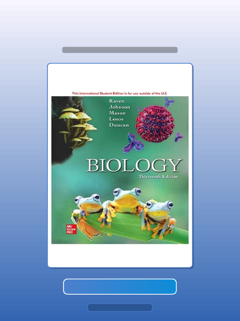 Official Test Bank Biology 13e ISE 13th Edition Kenneth A Mason | PDF ...