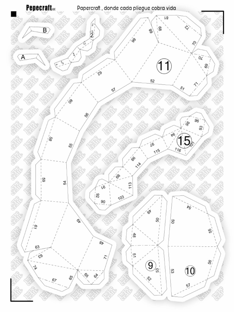 Jesus Papercraft Plantillas | PDF