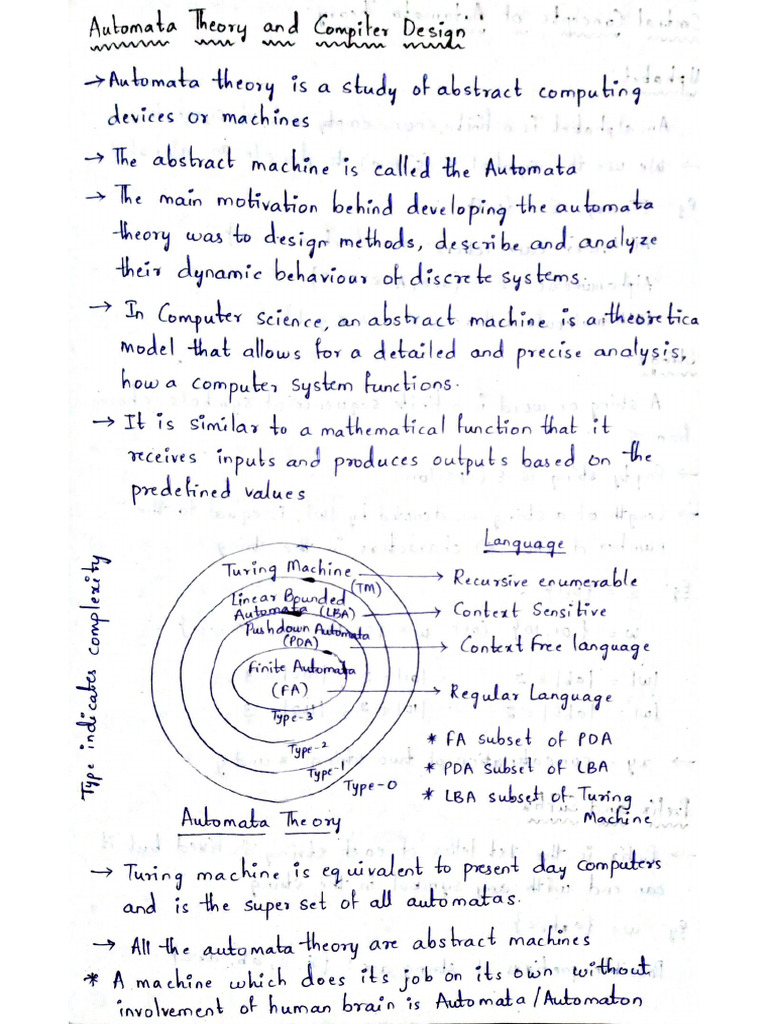 ATCD Notes (1,2,3 (Half) Units) | PDF