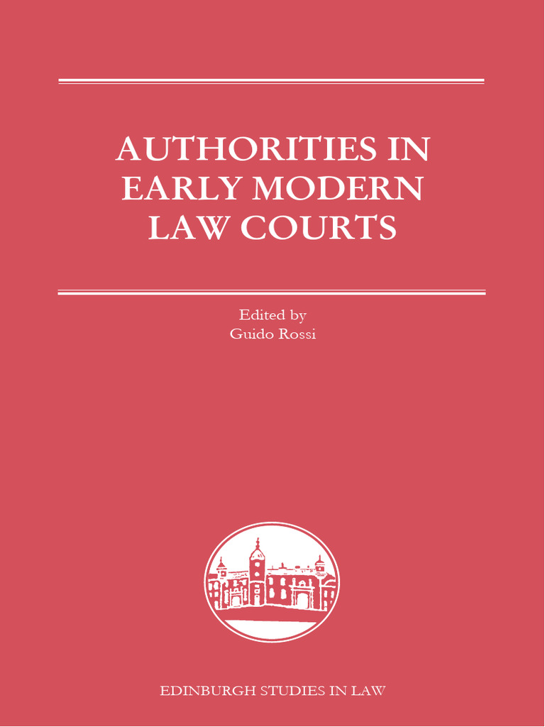 Early Modern Law Courts Authorities | PDF | Court System Of Canada ...