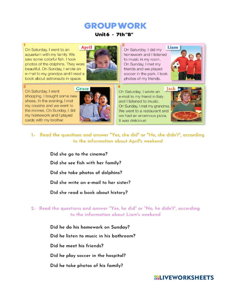 Past Simple Reaing | PDF