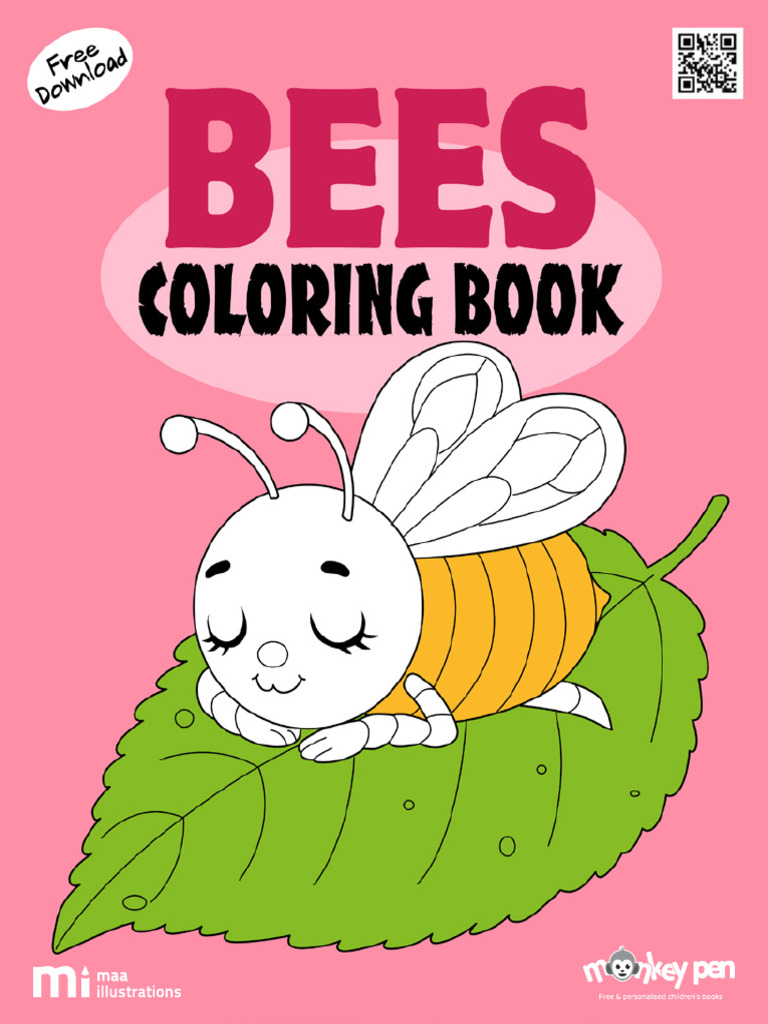Bees Colouring Book | PDF