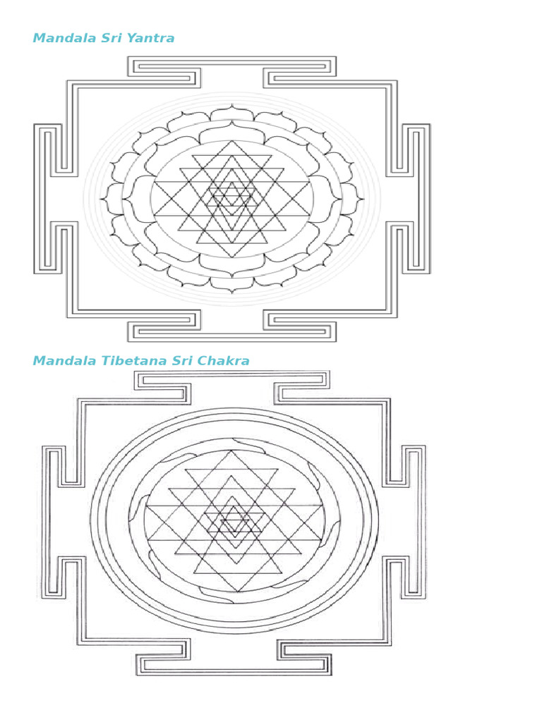 Mandala Sri Yantra | PDF