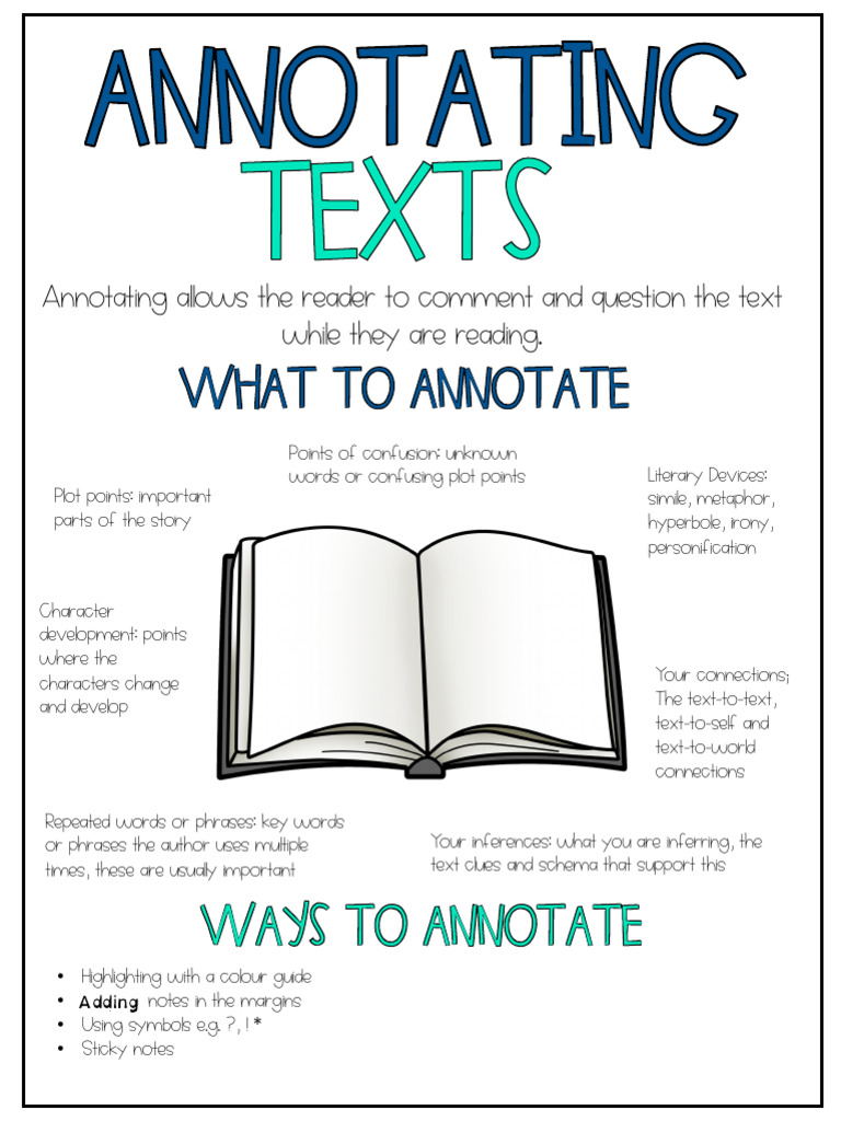 Annotating Literary Devices Guide | PDF