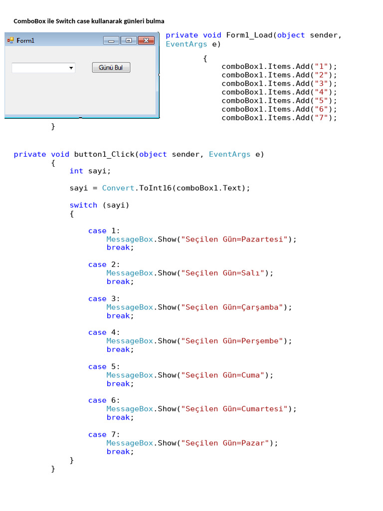 Switch Form App | PDF